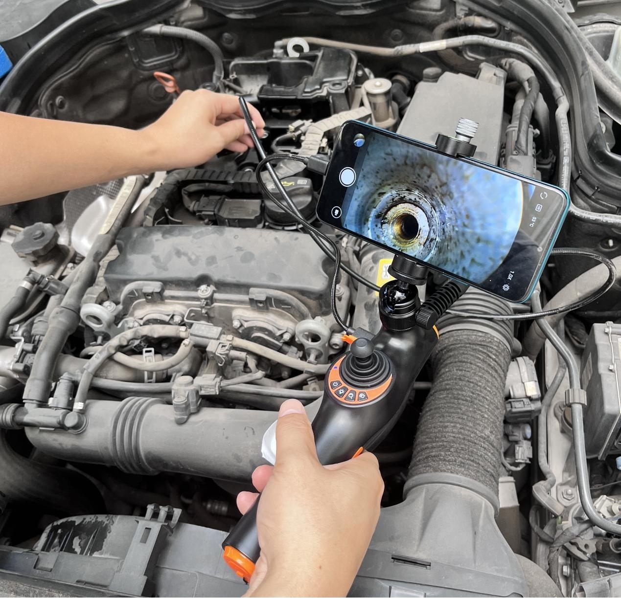 How does industrial endoscopy detect automobiles? - VSNDT