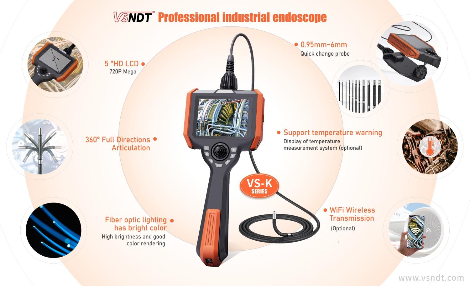 What are the main advantages of portable endoscopes? - VSNDT