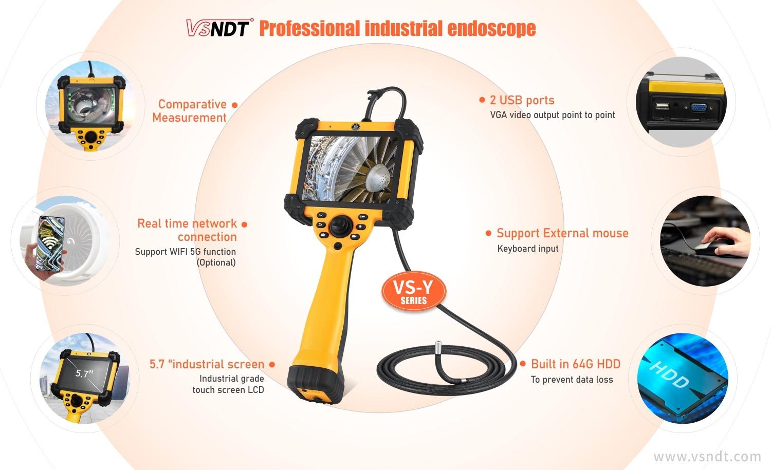 Industrial Endoscopes are Used for Jet Engine Tip Clearance Safety ...