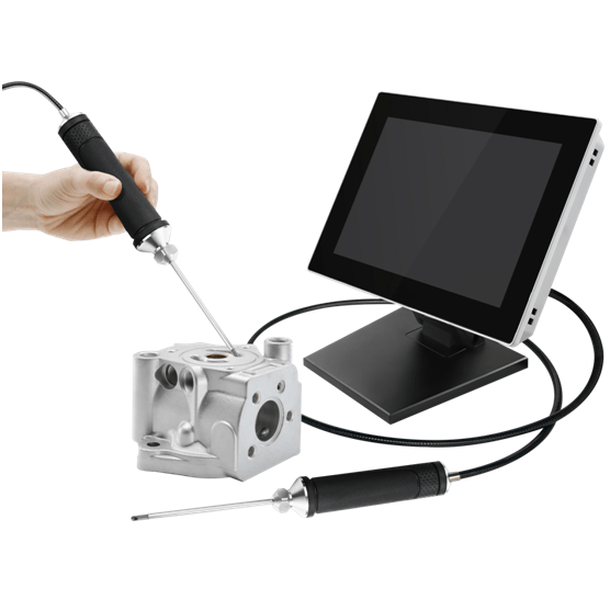 What inspections can be done with the industrial borescopes? - VSNDT